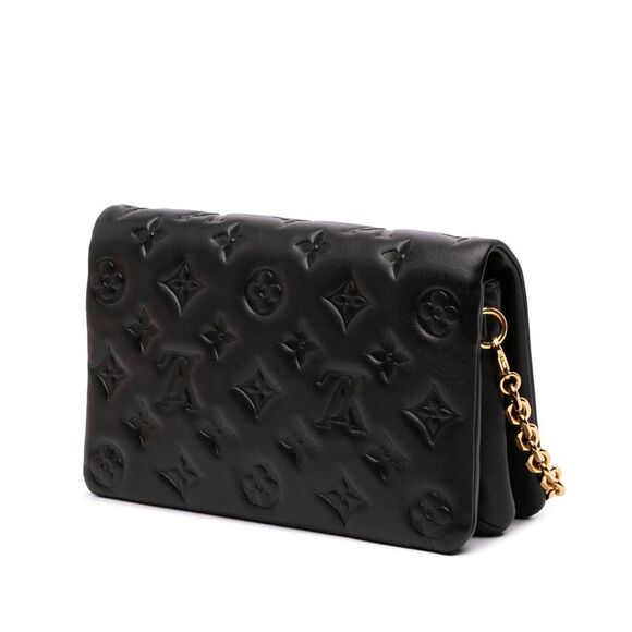 Louis Vuitton | Bags | Louis Vuitton Monogram Embossed Pochette Coussin ...
